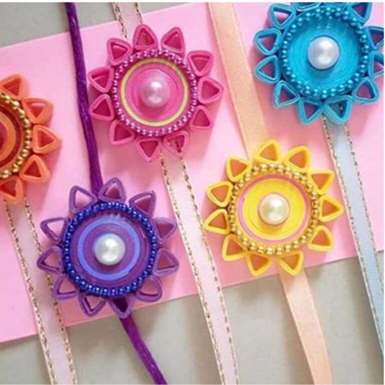 10 Easy and Creative DIY Rakhi Ideas - Shimmering Strings